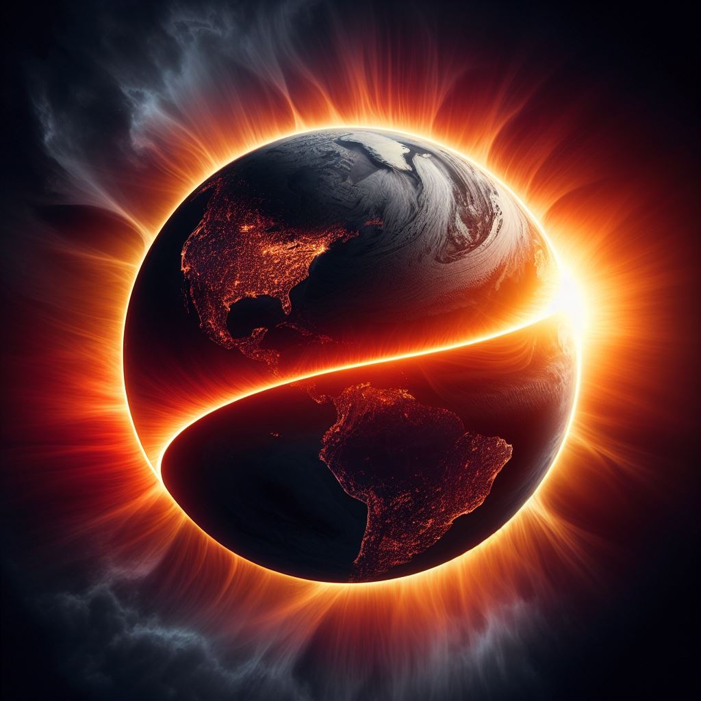 Solar Eclipse: The Enthralling "Ring of Fire" - Red Planet Forge