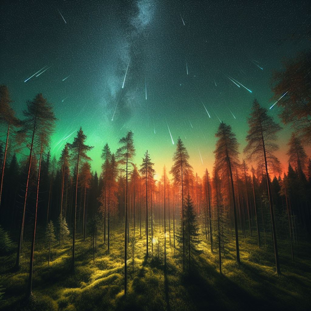 A Casual Glimpse at the 2023 Draconid Meteor Shower - Red Planet Forge